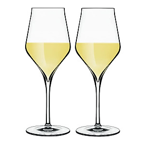 Luigi Bormioli Supremo 11.75 oz Chardonnay White Wine Glasses, Set of 2