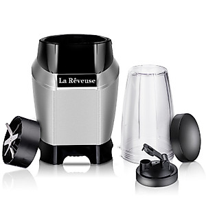 La Reveuse Personal Smoothie Blender 600 Watts with 20 oz BPA-Free Travel Bottle-Dishwasher Safe (1 bottle)