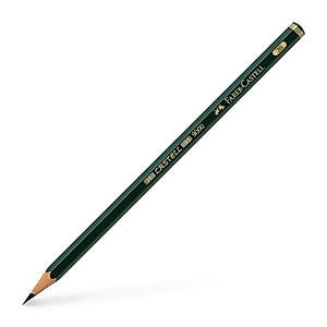 Faber-Castell 119003 – Box of 12 Castell 9000 3B Graphite Pencils
