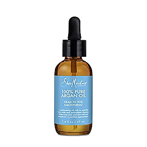 Sheamoisture Multi-Tasking Oil for Smooth Hair and Skin 100% Pure Argan Oil Head-to-Toe Formula 1.6 Fl Oz