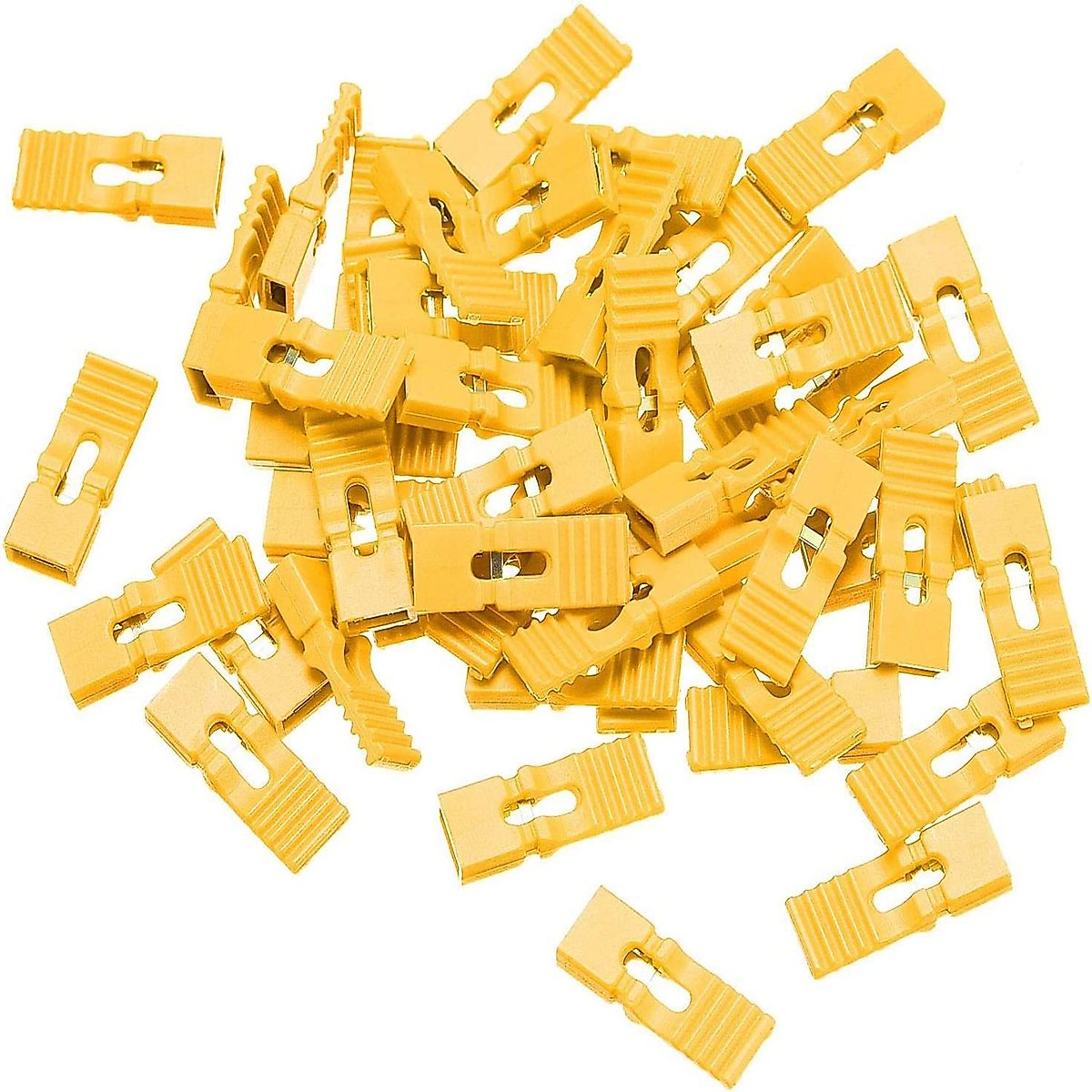 AIMPGSTL 50Pcs 2.54mm Pin Header Jumper Cap Lengthened Short Circuit Connection Cap Mini Micro Jumper Bridge Plug, Circuit Board Jumper Cap Shunts Short Circuit Cap for Arduino