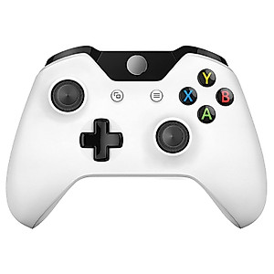 SANGDER Wireless Controller for Xbox One Game Controller Compatible with Xbox One/One S/One X/One Series X/S/Windows 7/8/10, with 3.5mm Audio Jack, White
