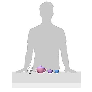 Green Toys Tea Set, Pink 4C - 17 Piece Pretend Play, Motor Skills, Language & Communication Kids Role Play Toy. No BPA, phthalates, PVC. Dishwasher Safe, Recycled Plastic, Made in USA.