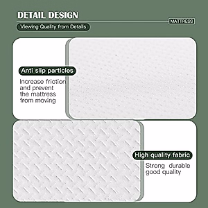 Base Foam Mattress 8 inch Mattress, CertiPUR-US Certified,Breathable Bed Mattress for Cooler Sleep Supportive & Pressure Relief,Removable Soft Cover,White Twin