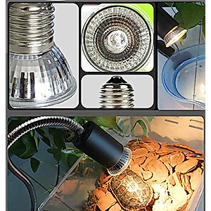 75W Sun Basking Lamp Full Spectrum Sunbathe Reptile Heat Lamp Growing Bulbs for Turtles Lizards 6 Pack