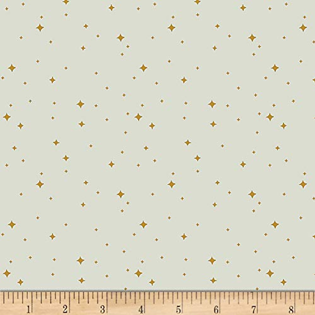 Art Gallery Fabrics Art Gallery Nightfall Luminaries Gold Fabric, Light Beige