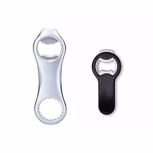 KITCHENDAO 3 in 1 Magnetic Beer Bottle Opener for Refrigerator & 2 in 1 Magnetic Beer Bottle Opener