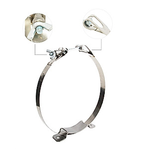 Universal Mounting Bracket Stainless Steel Bottle Bracket for 12 lb Nitrous Oxide Bottle Bracket