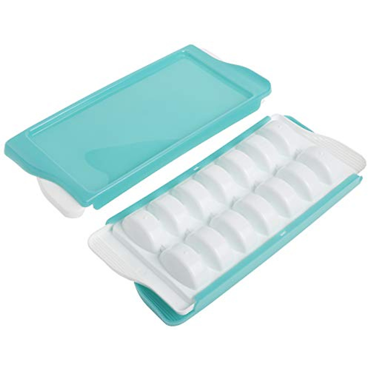 OXO Tot 2-Piece Baby Food Freezer Tray With Protective Cover, Teal