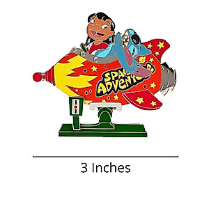 Loungefly Lilo and Stitch Space Adventure Collectors Pin, Individually Boxed Disney Enamel Pins, 3 Inches