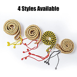 BaiTTang Handpan Rope Braid Rattan Rope Surround Decoration, Apply to 21Inch -25Inch Handpan Steel Drum, Pure Handmade, Protection Buffer, Eliminate Noise ( Color : Black )