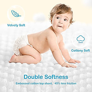 Newborn Baby Diapers Size 2(12-18lb) 74 Count Babycozy Bouncy Soft Diapers Hypoallergenic, Dry Disposable Diapers with Softer Touch 0.8D Diaper &10 Micron Velvet Fiber to Protect Sensitive Infant Skin