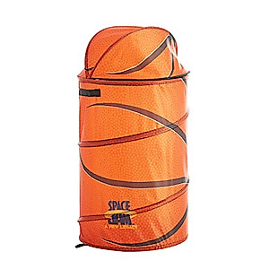 Idea Nuova Space Jam Orange Figural Storage Laundry Durable Hamper