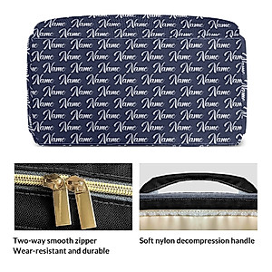 ZAACUSTOM Personalized Baby Diaper Bag Backpack with Name, Multifunction Custom Diaper Bags for Baby Girl Boy, Fashion Waterproof Large Capacity Travel Backpack for Mom Dad