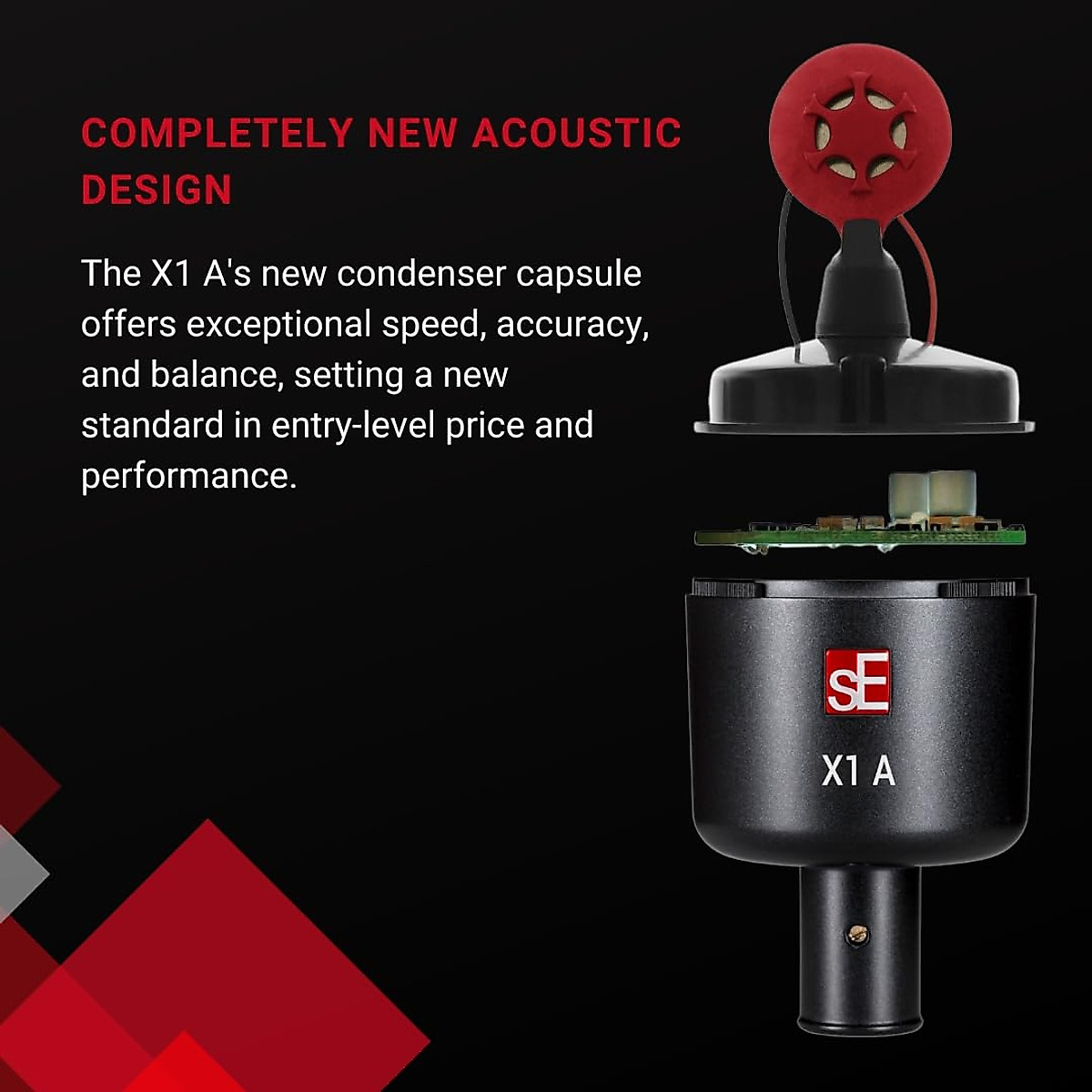 SE ELECTRONICS - X1 Series Condenser Microphone and Clip