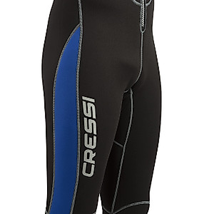 Cressi Lido Long, Black/Blue, 2XL [Duplicate]