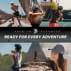 Branded Bills California Vintage PVC Black Curved Performance, Lightweight, Comfortable Baseball Cap