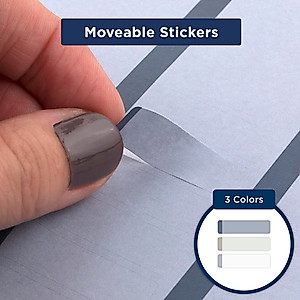 2024 AT-A-GLANCE® Multi-Schedule Vertical Monthly Wall Calendar, 15" x 12", January to December 2024, PM22MS28