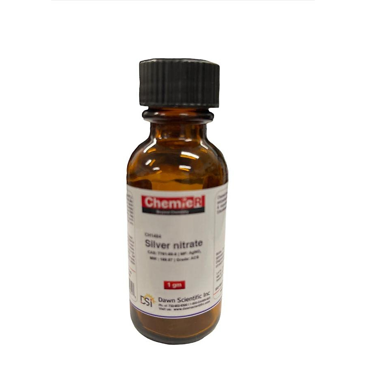 Silver Nitrate 1 gm ACS grade/99.99%/ Fast Ship