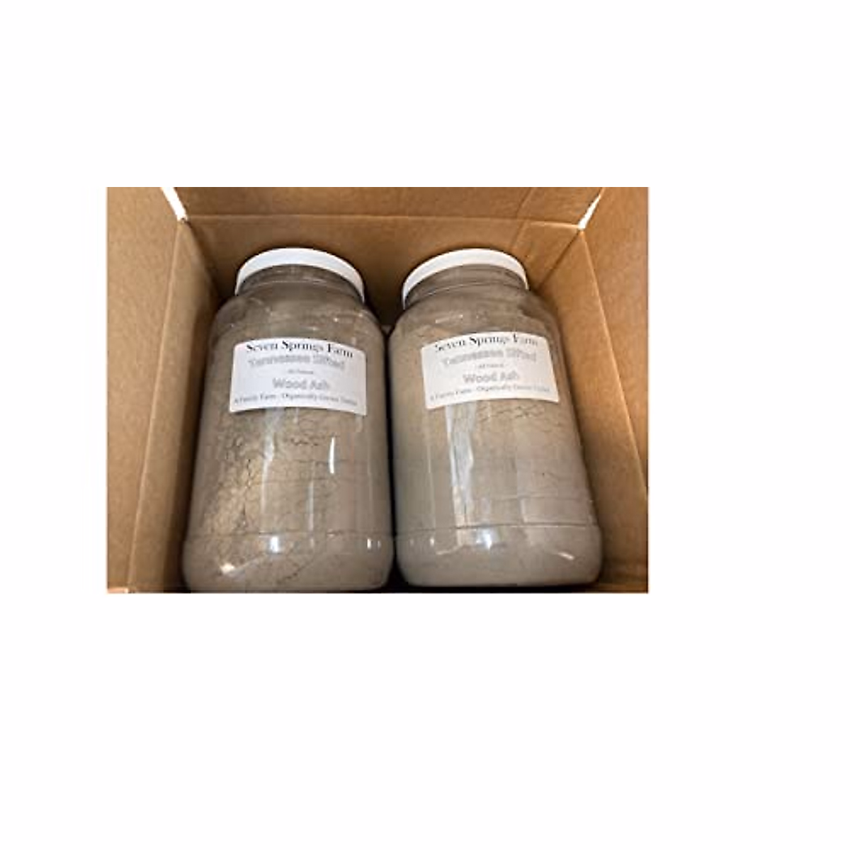 Seven Springs Farm - Tennessee Sifted Wood Ash - All Natural Ashes from Organically Grown Hardwood Timber (9 Pound, 1)