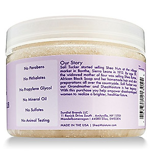 Shea Moisture Lavender & Wild Orchid Hand & Body Scrub 12 Ounce (U-BB-2934)
