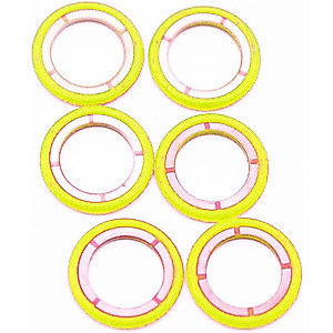 Lower Unit Grease Gaskets, Gearcase Lube Drain Screw Washer 26-830749, Gearcase Drain Plug Seal for Mercury 115FS 150 EFI Four Stroke and Mariner Outboards and MerCruiser Stern Drives