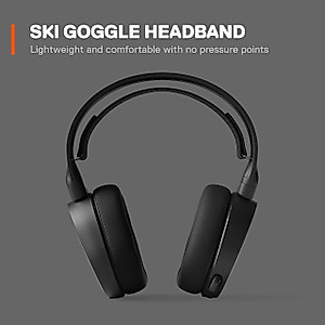 SteelSeries Arctis 3 - All-Platform Gaming Headset - for PC, PlayStation 5, Xbox One, Nintendo Switch - Black