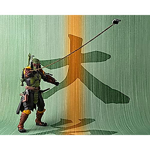 TAMASHII NATIONS - Star Wars: The Book of Boba Fett - Daimyo Boba Fett, Bandai Spirits MEISHO Movie Realization Action Figure