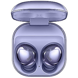 Samsung Galaxy Buds Pro, True Wireless Earbuds w/Active Noise Cancelling (Wireless Charging Case Included), Phantom Violet (International Version)