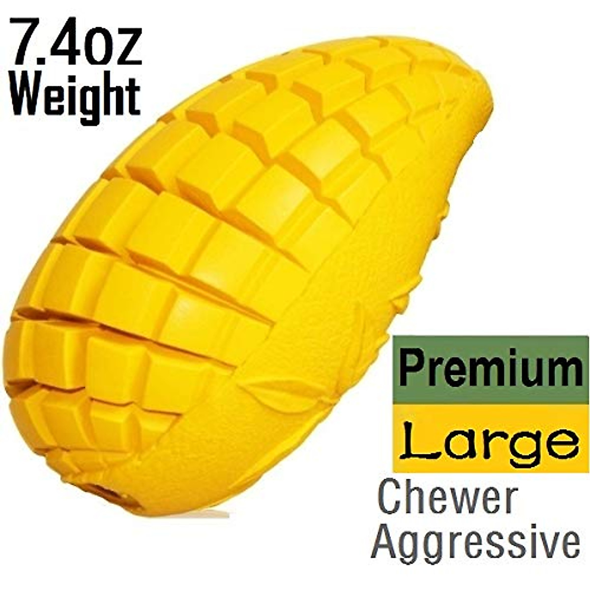 LPHSNR Upgrade Mango Dumbbells Dog Chew Toys for Aggressive Chewers, Indestructible Tough Dog Toys Interactive Durable with Mango Scent, Teething Clean for Large Puppy Medium Dogs Bite Resistant