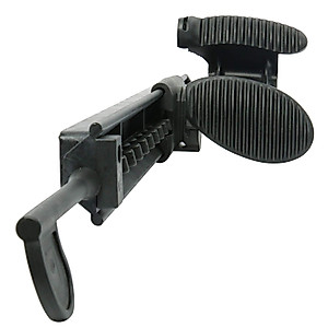 NovelBee Pair Adjustable Locking Foot Braces Pedals Foot Pegs for Kayak Boat Direction Control (Left and Right)