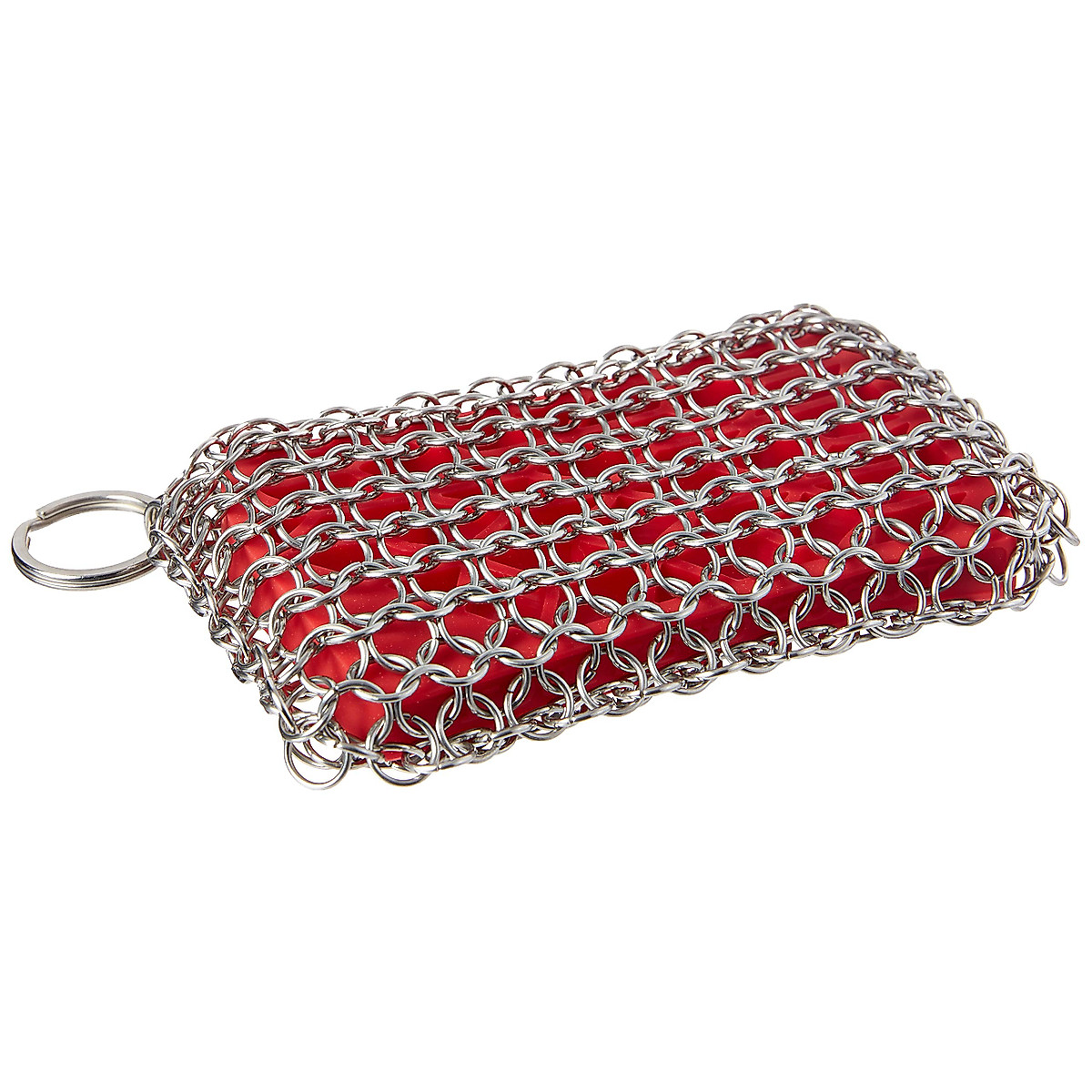 Lodge Cast Iron 8-Ounce Seasoning Spray and Lodge Chainmail Scrubbing Pad Set