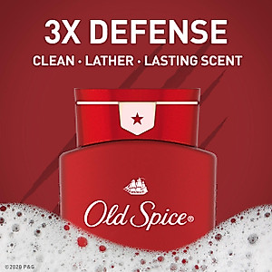 Old Spice Body Wash for Men Wild Collection Krakengard Scent Pack Of 4, citrus, 21 Fl Oz