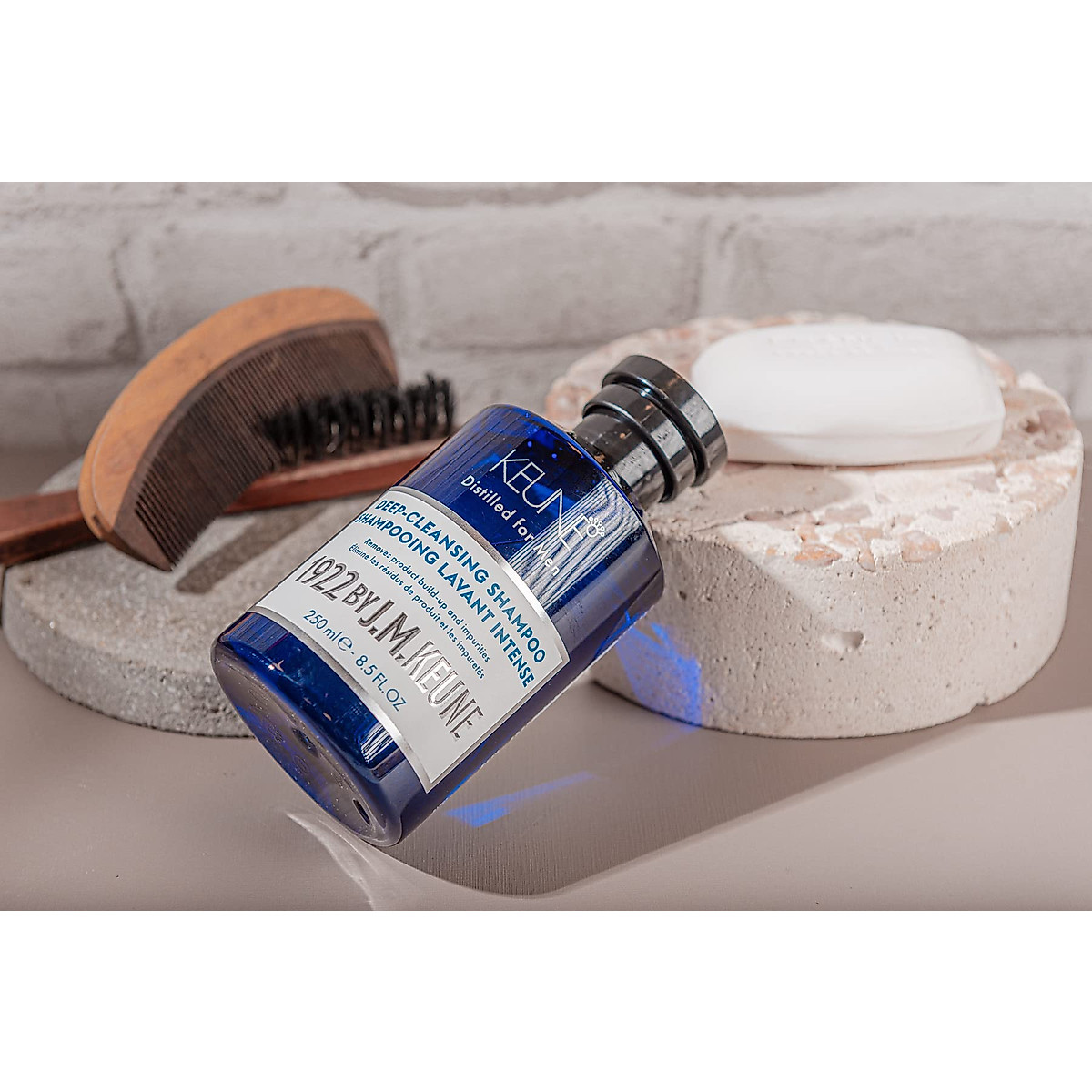 1922 by J.M. Keune Deep Cleansing Shampoo, Clarifying & Strengthening Cleanser for Men, 8.5 Fl Oz