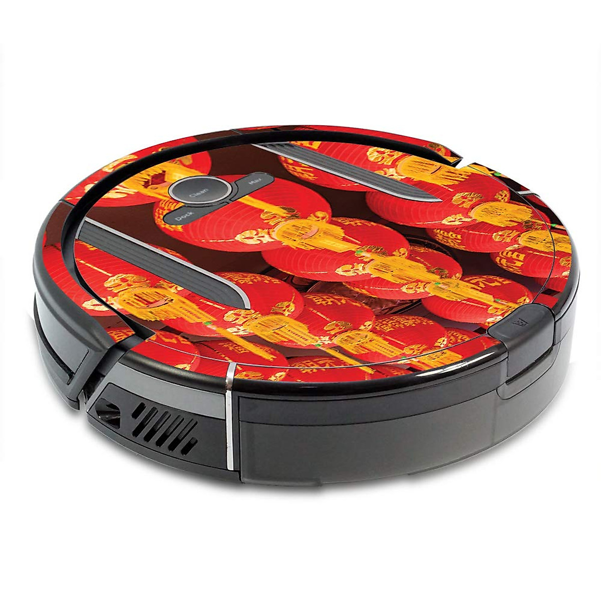 MightySkins Skin Compatible with Shark Ion Robot R85 Vacuum Minimal Cover - Chinese Lanterns | Protective, Durable, and Unique Vinyl wrap Cover | Easy to Apply, Remove | Made in The USA