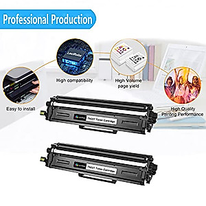 LeciRoba Compatible TN-227 Black Toner Cartridge High Yield Replacement for Brother TN227 TN-227 TN223 TN-223 for MFC-L3770CDW HL-L3270CDW HL-L3290CDW HL-L3230CW MFC-L3210CW Printer (2-Black)