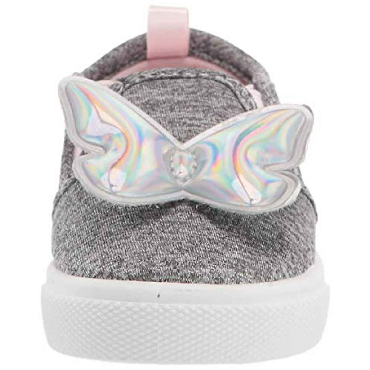 Carter's girls Jules Sneaker, Grey, 9 Toddler