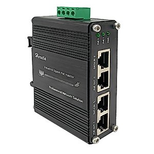 2 Ports Hardened Industrial Gigabit PoE+ Injector 30W Max Per Port 12~48VDC Power Input Support IEEE802.3af/at PoE Device Support 10/100/1000Base-T Compliant with IEEE 802.3ab