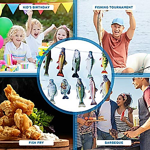 Havercamp Gone Fishin String Hanging Banner for Fish Fry, Bass Fishing, Freshwater Pond & Salt Water Tournament Fishing Decorations