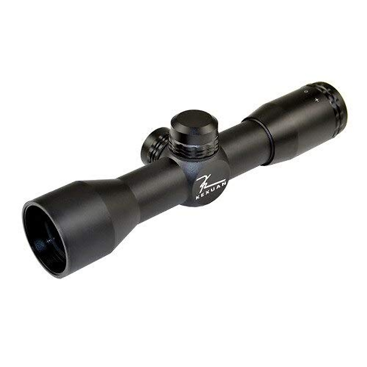 DB TAC INC 4X32 Compact Scope with Mil-Dot Reticle and 1" Picatinny Scope Rings