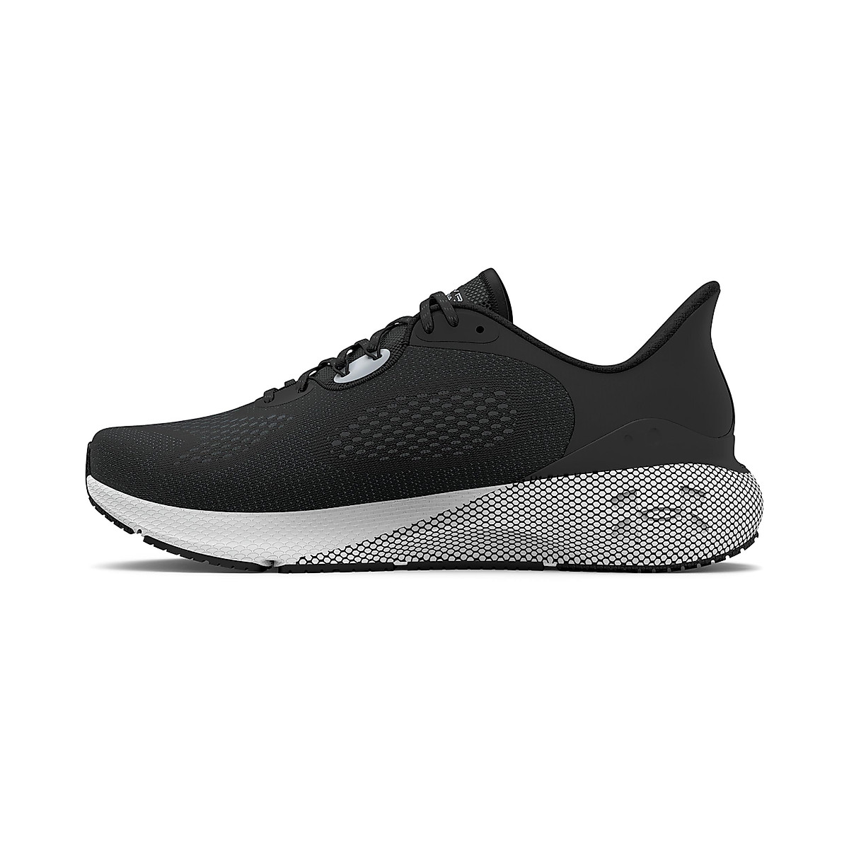 Under Armour Womens HOVR Machina 3 Synthetic Textile Black White Trainers 7 US