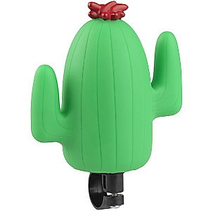 MSW Bike Squeeze Bike Horn for Kids | Squeaky Soft Characters | Cool Cactus