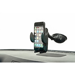 Arkon Windshield or Dash Car Phone Holder Mount for iPhone 12 11 XS XR X Galaxy Note 20 10 9 Retail Black