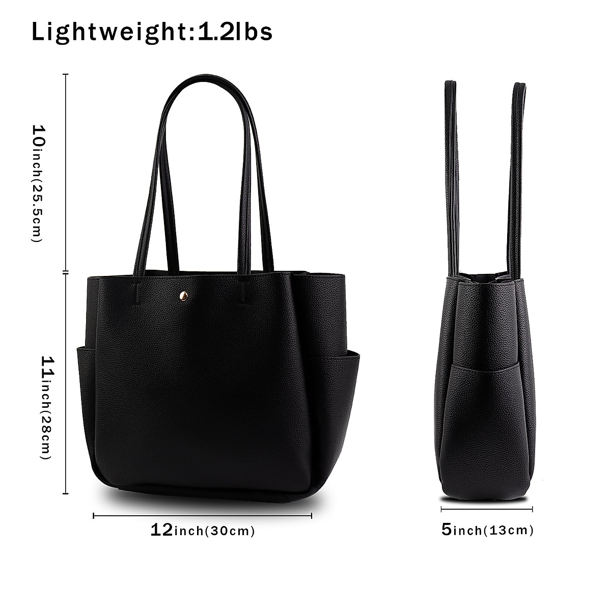 Hoylake Faux Leather Tote Bag Large Capacity Tote Bag Womens Tote Bag Purse Tote Bag Shoulder Bag for Women