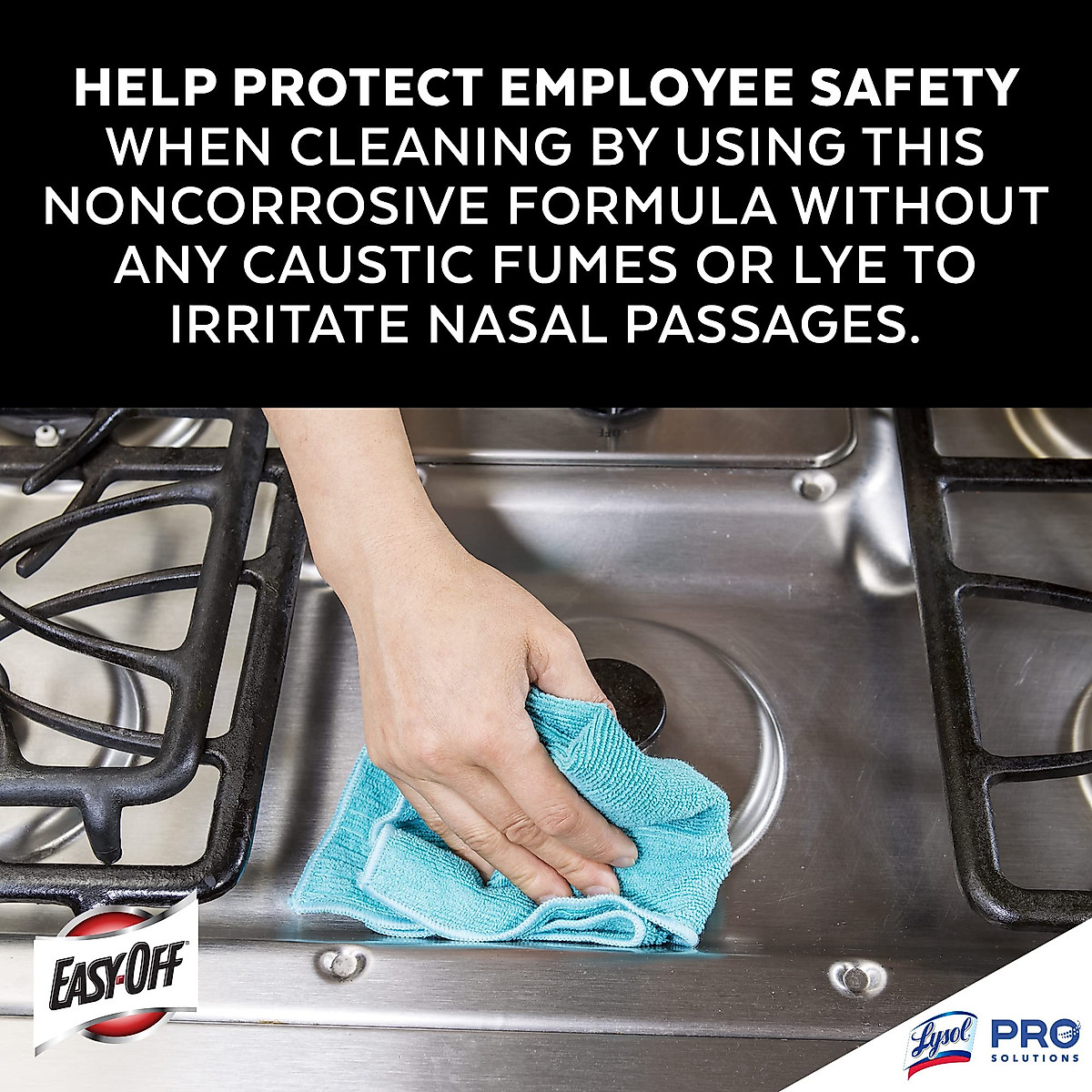 Easy-Off Fume Free Oven Cleaner Spray, Lemon, 24oz, Removes Grease