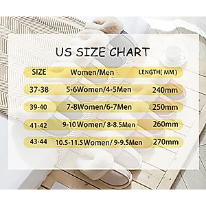 Reenloon Womens Slipper Memory Foam Fluffy Soft Warm Fuzzy Slippers Winter Anti-Skid Indoor Outdoor Slip-On Slippers Khaki