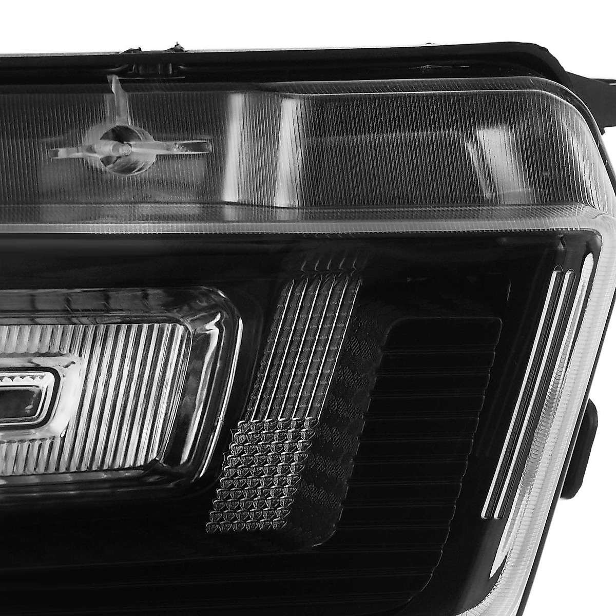 KARPAL Headlights Assembly Kit for 2020-2023 Chevy Silverado 2500HD 3500HD Halogen Headlights Driver + Passenger Side Pair Replacement 84738616 84738617 GM2502504 GM2503504