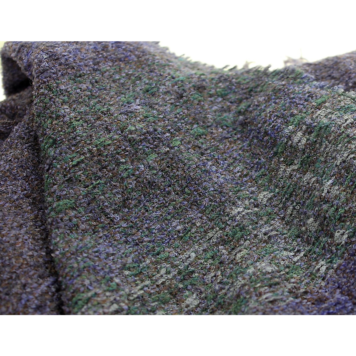 Biddy Murphy Irish 100% Soft Lambswool Pashmina Shawl & Wrap for Women, Mountain Blue