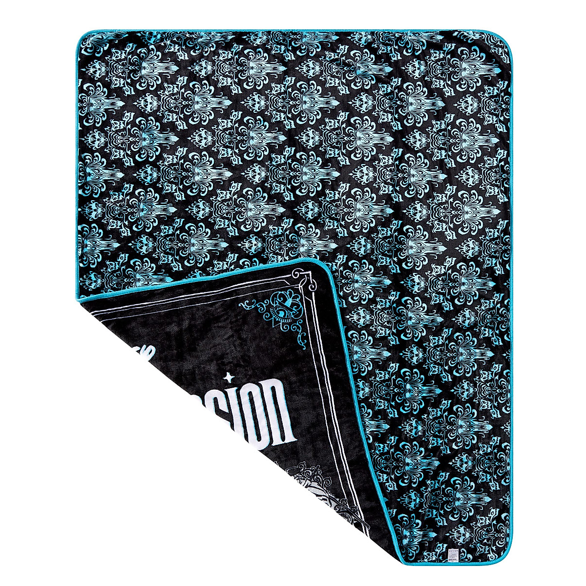 Spirit Halloween Reversible Disney The Haunted Mansion Fleece Blanket