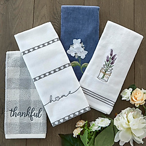 SKL Home by Saturday Knight Ltd. Thankful Plaid Hand Towel (2-Pack), Gray